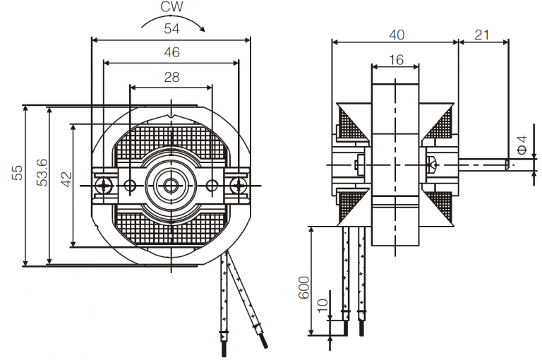 Affordable C-frame shaded pole motor solutions - GEMS Motor