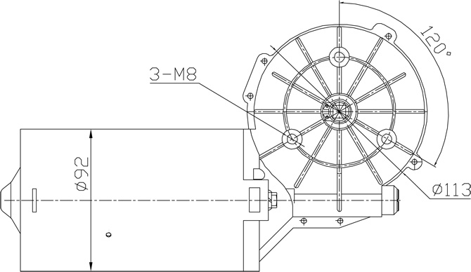 12V 24V DC Gear Motor - Spur, Planetary and Worm Gearbox
