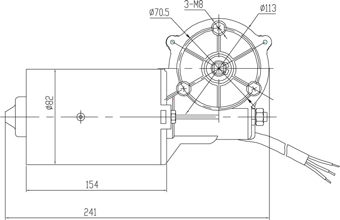 12V 24V DC Gear Motor - Spur, Planetary and Worm Gearbox