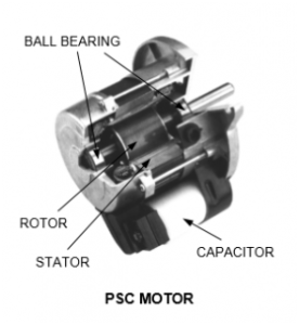 48 Frame PSC Motors - Permanent Split Capacitor Motors